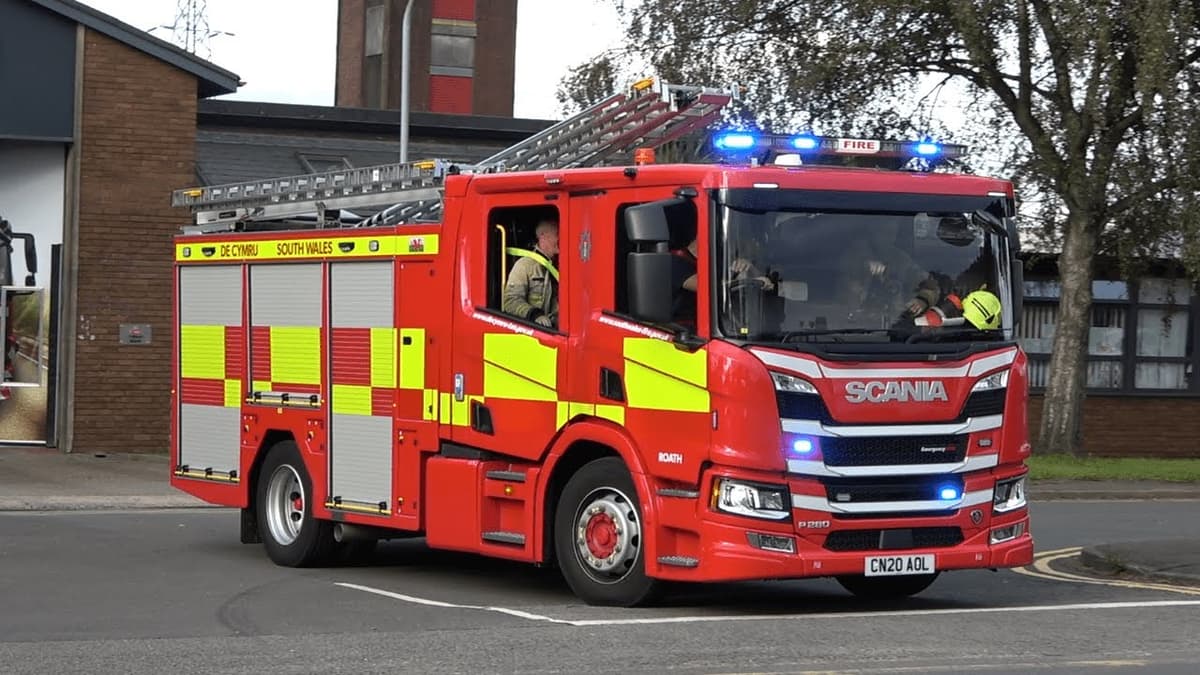 Chepstow residents safe as firefighters tackle house fire near school ...