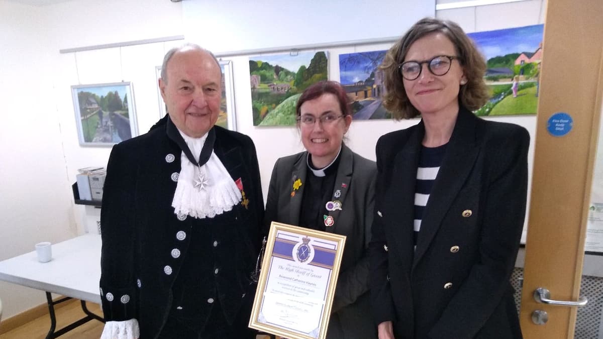 Community award for Monmouthshire priest | chepstowbeacon.co.uk