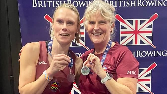 Silver lining for rowers at Brit Indoors | chepstowbeacon.co.uk