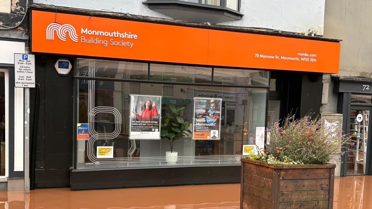 Flood-hit building society commits thousands to boost town recovery ...