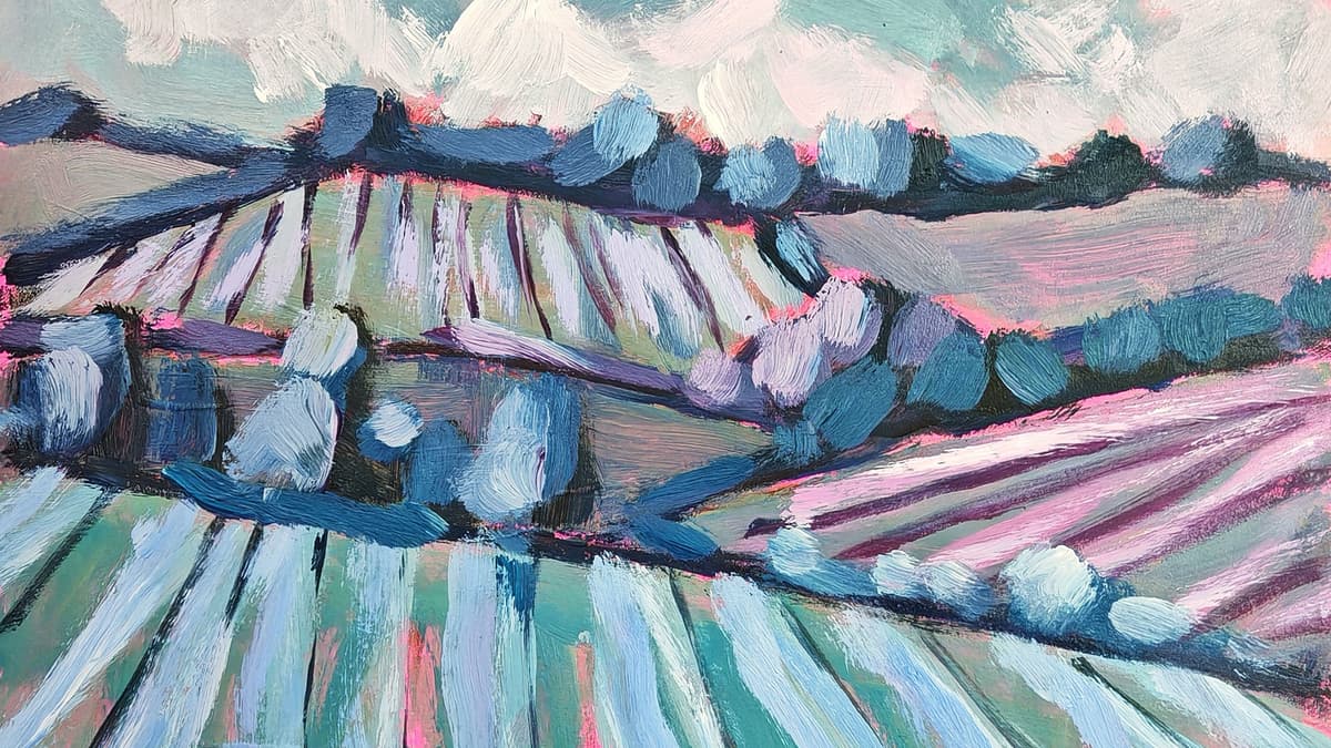 Vibrant art exhibition brightens up Newnham-on-Severn | chepstowbeacon ...