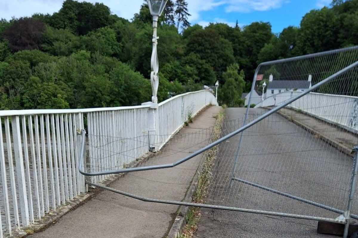 Historic bridge reopening between England and Wales in sight ...